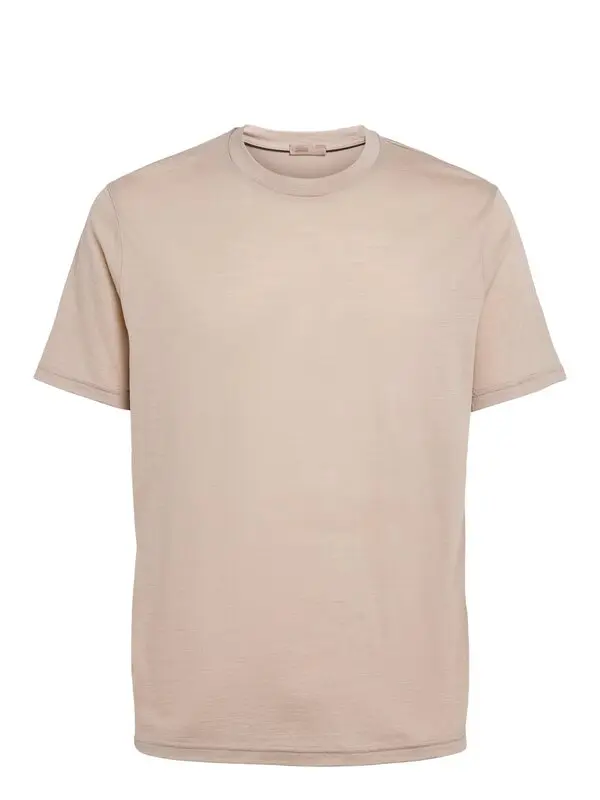 Herno Wool T-shirt - Brown