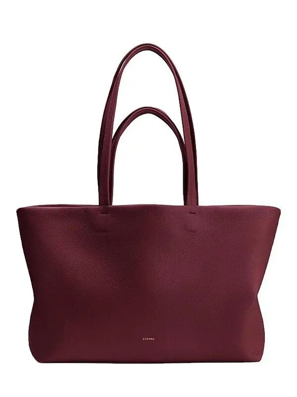 Cuyana Small Easy Tote - Cherry