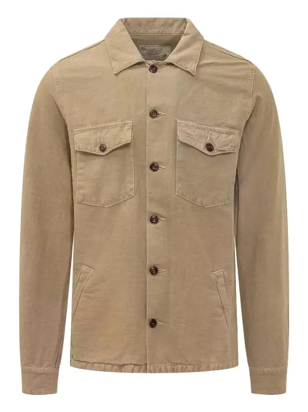 BL'KER Flap-pocket Shirt - Neutrals