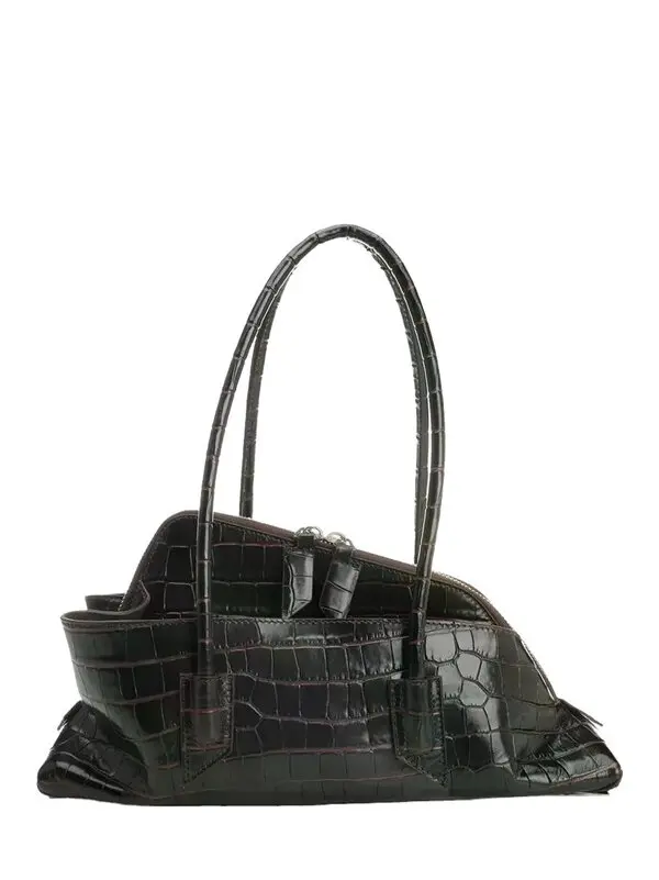 Attico Small La Passeggiata Shoulder Bag - Brown