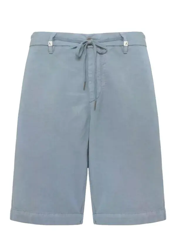 MYTHS Drawstring Waist Shorts - Blue