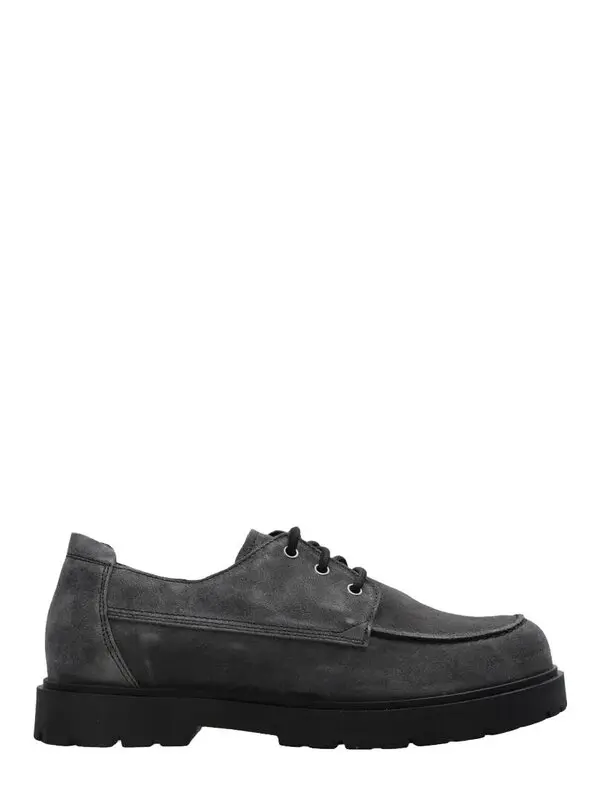 BIRKENSTOCK Highwood Moc Lace Low Nubuck Shoes - Grey