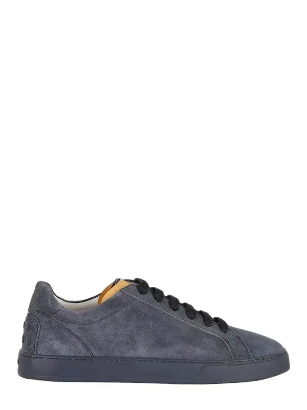 TOD'S Suede Gommino Detail Sneakers - Grey