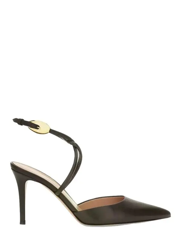 GIANVITO ROSSI Jungle Mamba Pumps - Brown