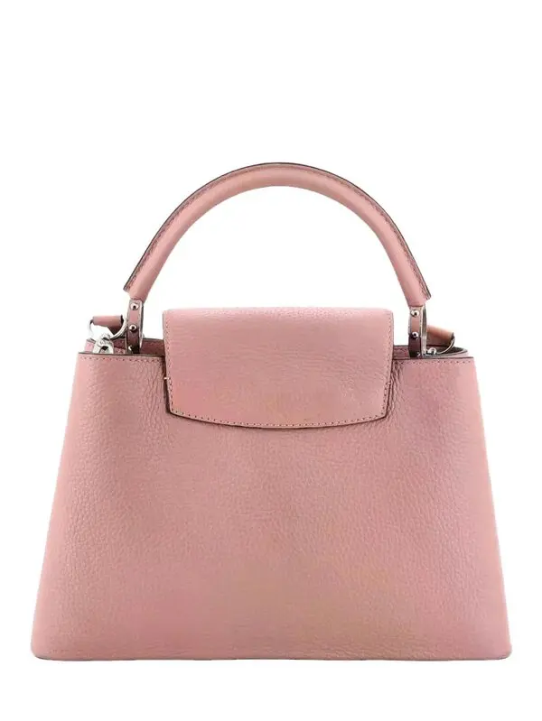 LOUIS VUITTON Capucines Pm Satchel Bag - Pink