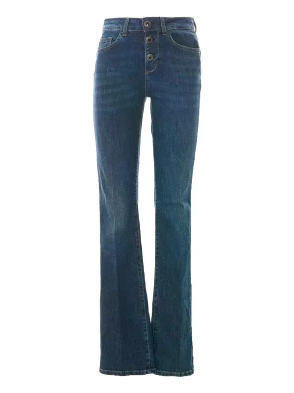 Liu Jo Logo-patch Skinny Jeans - Blue