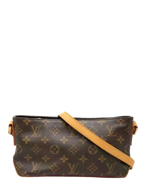 LOUIS VUITTON Monogram Canvas Trotteur Crossbody Bag - Brown