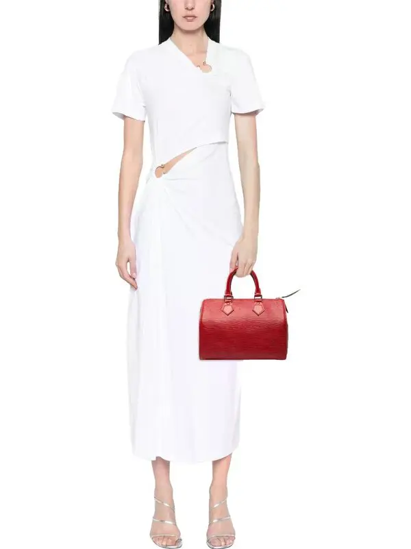 LOUIS VUITTON Epi Speedy 25 Boston Bag - Red