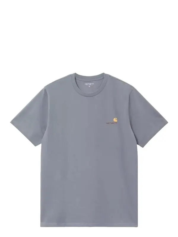Carhartt Work In Progress American Script T-shirt - Blue