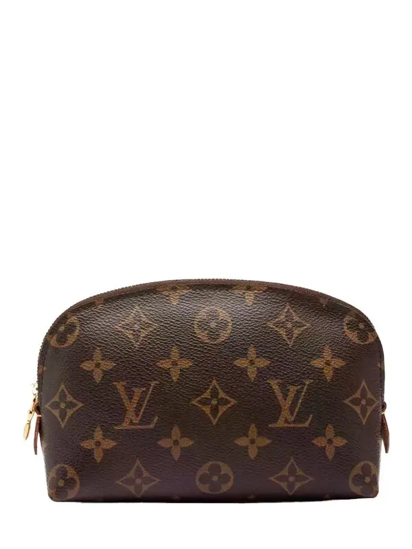 LOUIS VUITTON Monogram Cosmetic Pm Pouch - Brown
