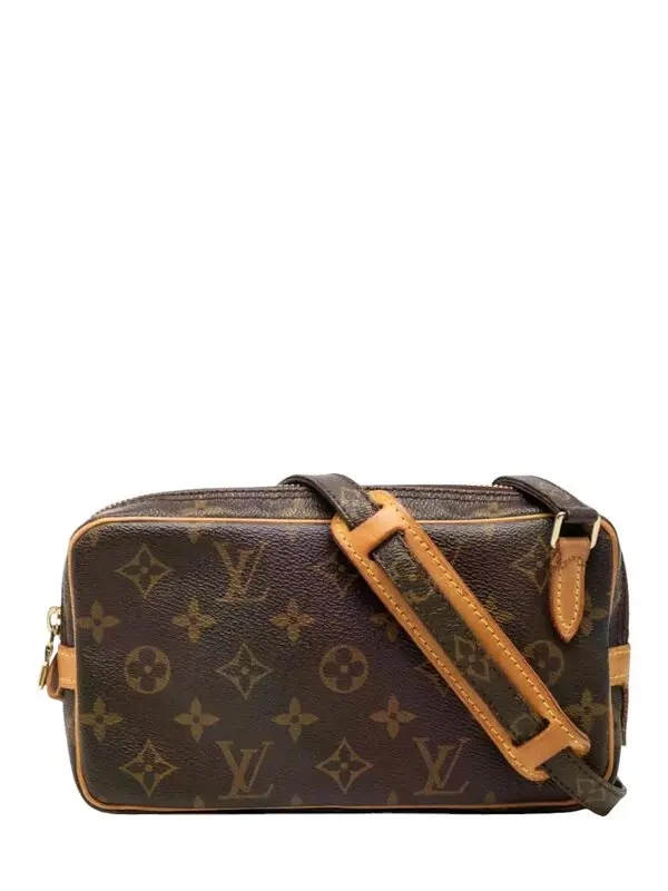 LOUIS VUITTON Monogram Pochette Marly Bandouliere Bag - Brown