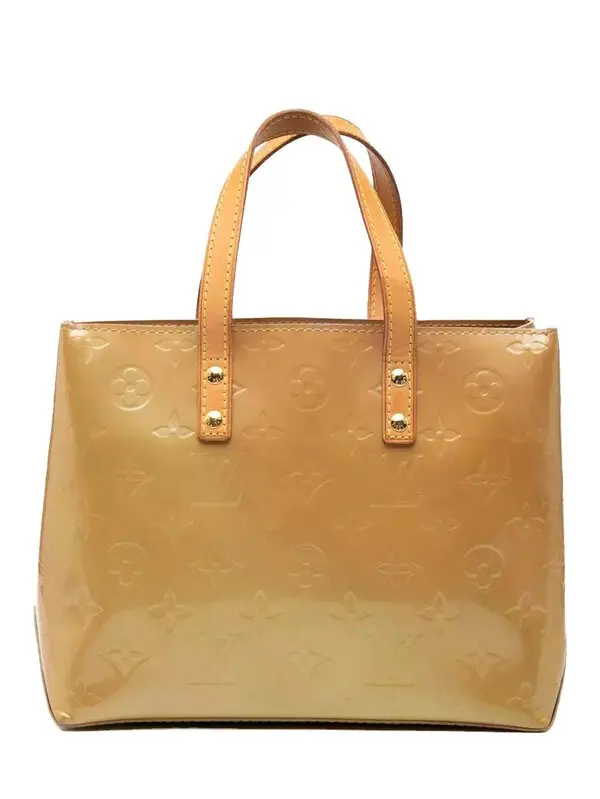 LOUIS VUITTON Monogram Vernis Reade Pm Handbag - Brown