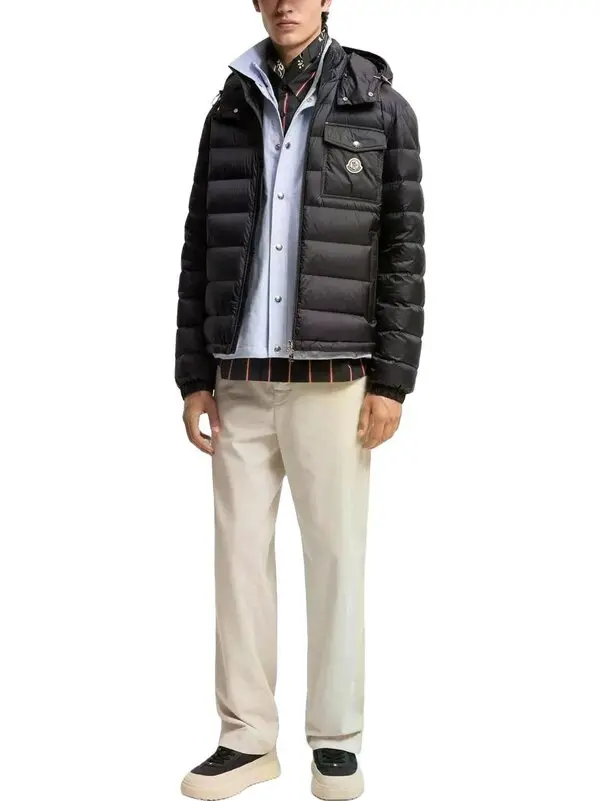 Moncler Verith Hooded Down Jacket - Black