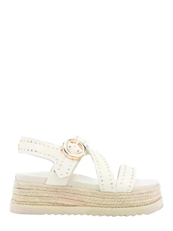 CULT Doja Stud-embellished Sandals - Neutrals