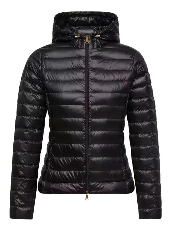 Moncler Quilted Hooded Jacket - Black