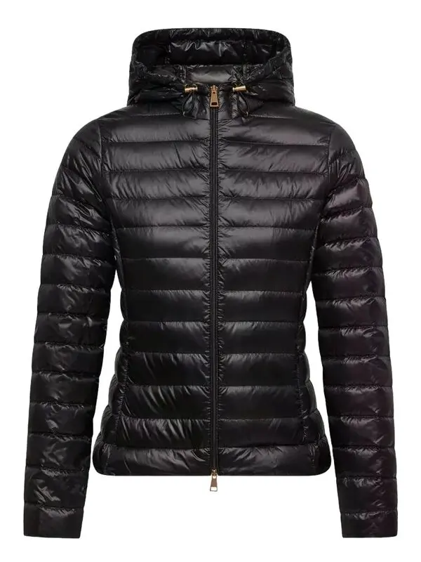 Moncler Quilted Hooded Jacket - Black