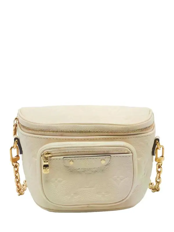 LOUIS VUITTON Monogram Empreinte Mini Belt Bag - Neutrals