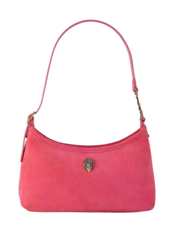 Kurt Geiger Suede Shoulder Bag - Pink