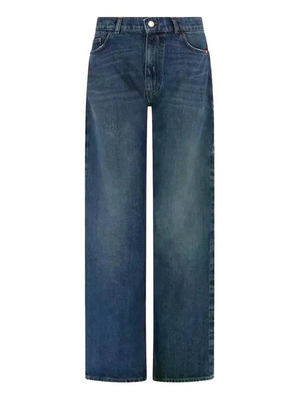 AMISH SUPPLIES Jenny Axel Straight-leg Jeans - Blue