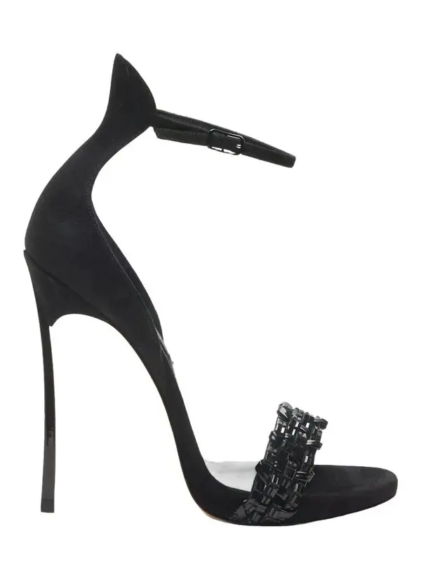 Casadei Blade Stiletto Sandals - Black