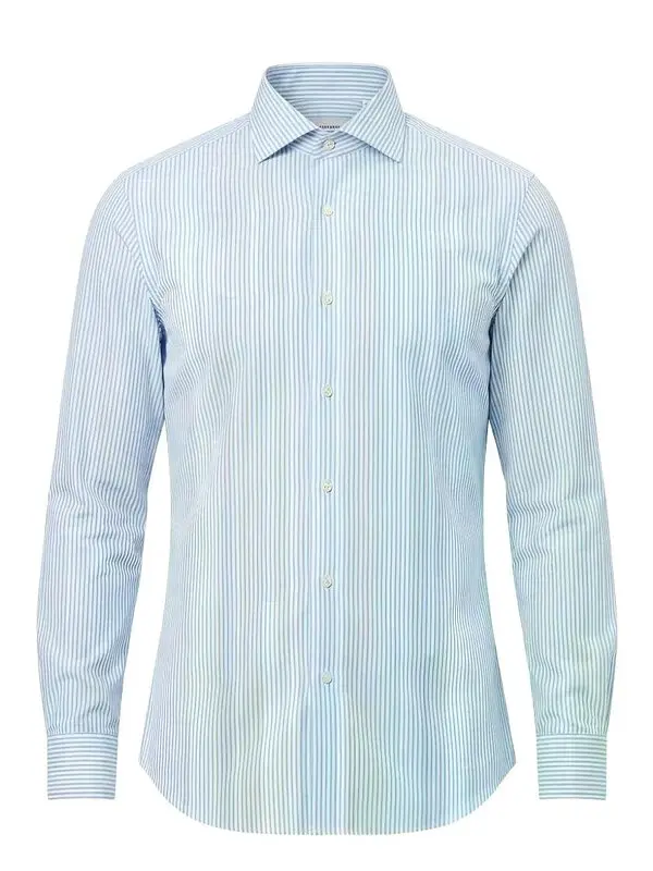 TOMBOLINI Striped Long-sleeve Shirt - Blue