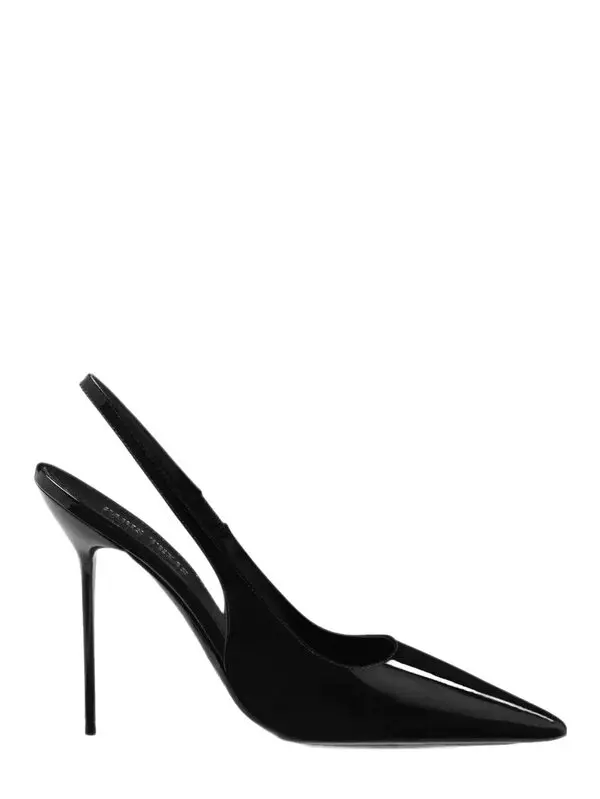 Paris Texas Lidia Slingback Pumps - Black