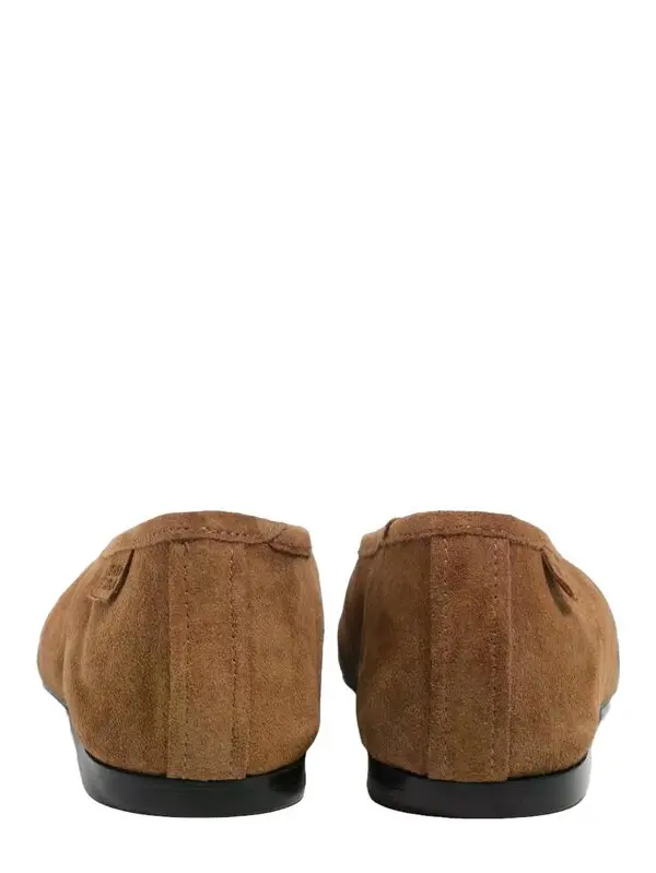 Bimba Y Lola Pointed-toe Ballet Flats - Brown
