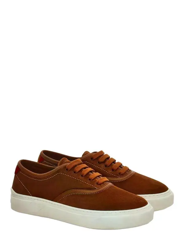 FERRAGAMO Gancini Driver Loafers - Brown
