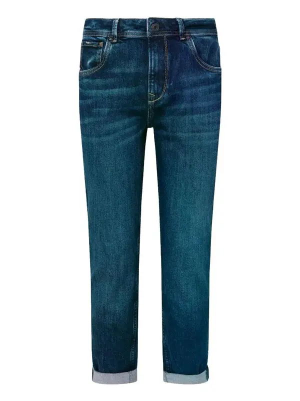 Pepe Jeans Violet Turn-up Jeans - Blue