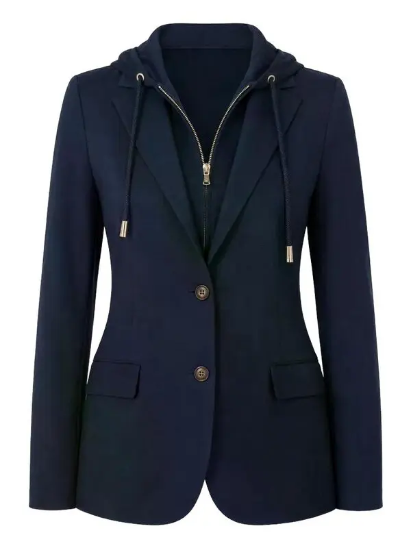 Eleventy Layered-style Blazer - Blue