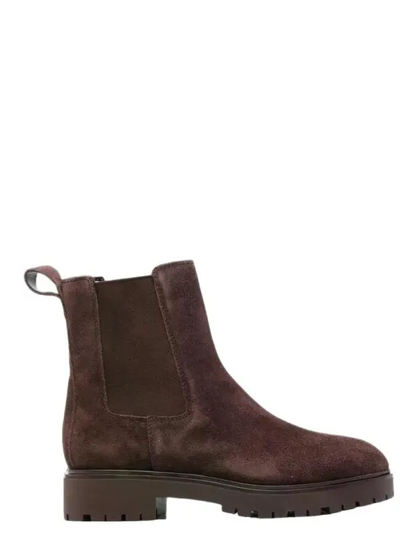 Ralph Lauren Allyson Suede Chelsea Boots - Brown