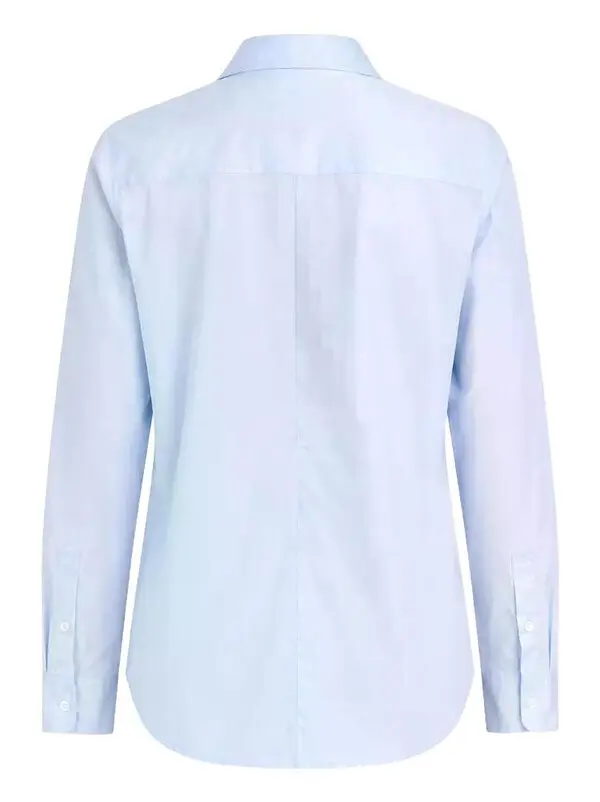 PHARAOH Layla Button-down Cotton Shirt - Blue