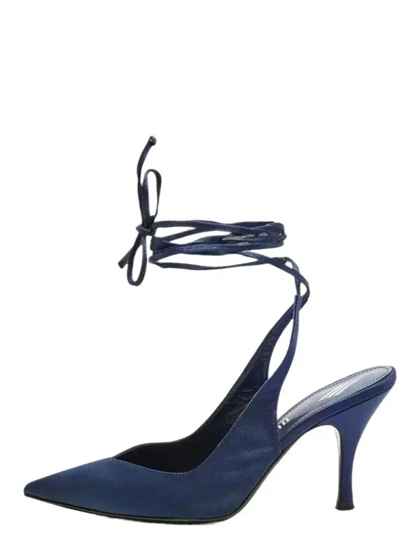 Attico Venus Heeled Pumps - Blue