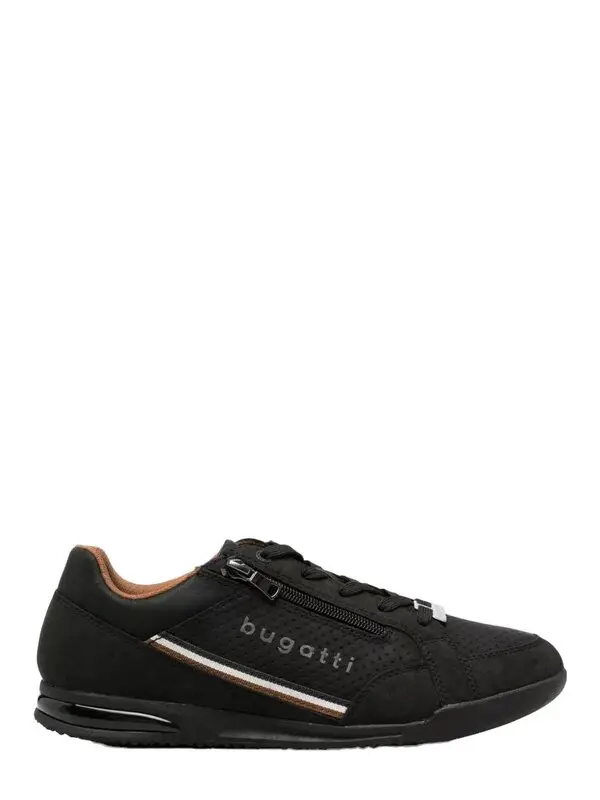 BUGATTI Trevor Side-zip Sneakers - Black