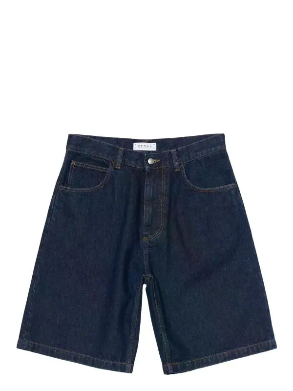 Edwin Worker Denim Shorts - Blue