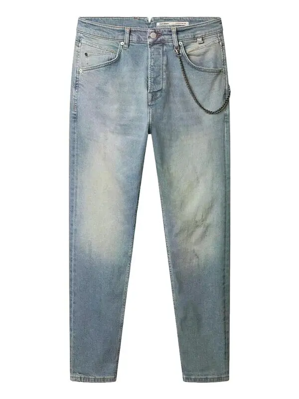 GABBA Alex Cros Chain-link Jeans - Blue