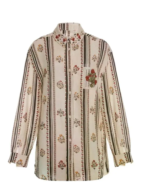 Agua Bendita Cecilia Andes Shirt - Neutrals