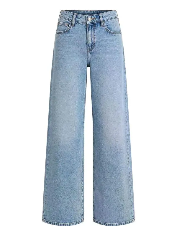 LEEM Stella Wide-leg Jeans - Blue