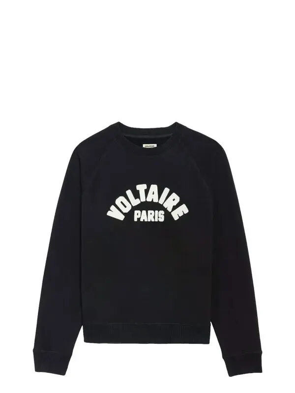 Zadig&Voltaire Sunco Crew Neck Sweatshirt - Black