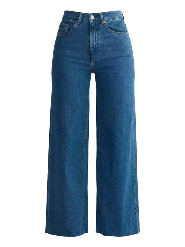 DL1961 Hepburn Wide-leg Jeans - Blue