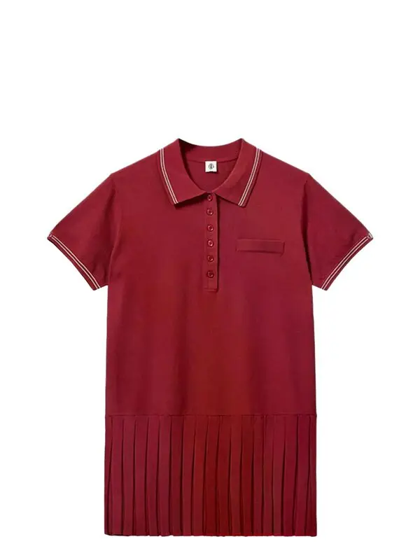 THE GARMENT Madison Polo-collar Dress - Red