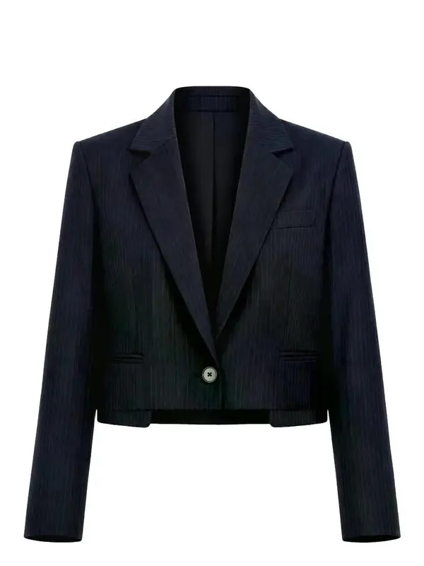 WE-AR4 The Bar Pinstripe Jacket - Blue