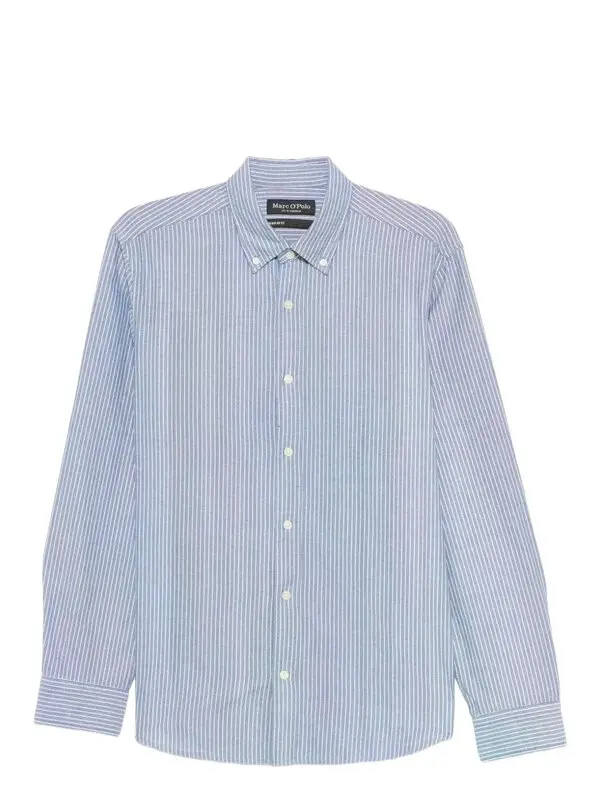 Marc O'polo Stripe-pattern Shirt - Blue