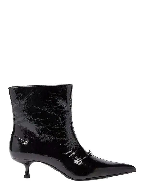 DIESEL® D-jewels Pointed-toe Ankle Boots - Black