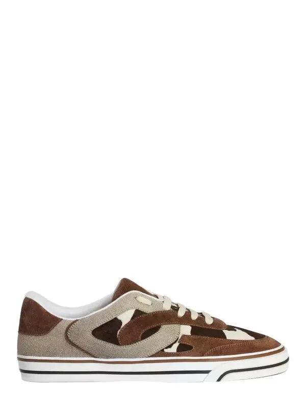 Dolce & Gabbana Dg Sailing Printed Pony Sneakers - Brown