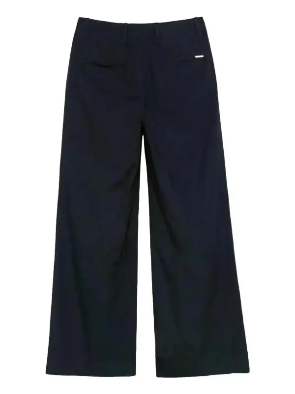 SLOWEAR Wide-leg Trousers - Blue