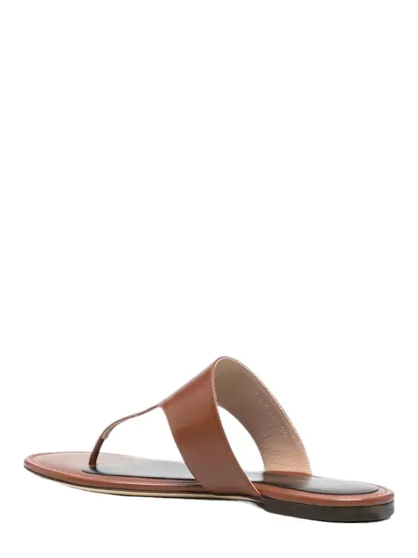 TOM FORD Open-toe Leather Sandals - Brown