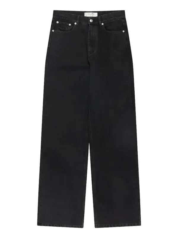 Matieres Fecales Mx Five-pocket Jeans - Black