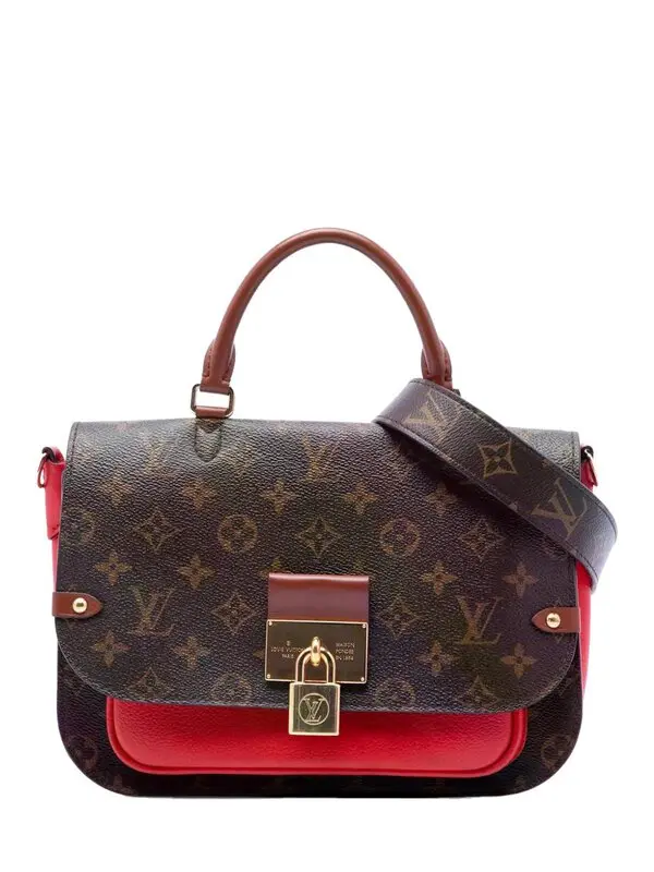 LOUIS VUITTON Monogram Vaugirard Satchel - Brown