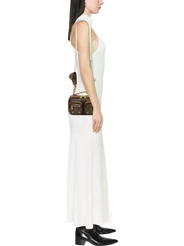 LOUIS VUITTON Monogram Utility Satchel - Brown